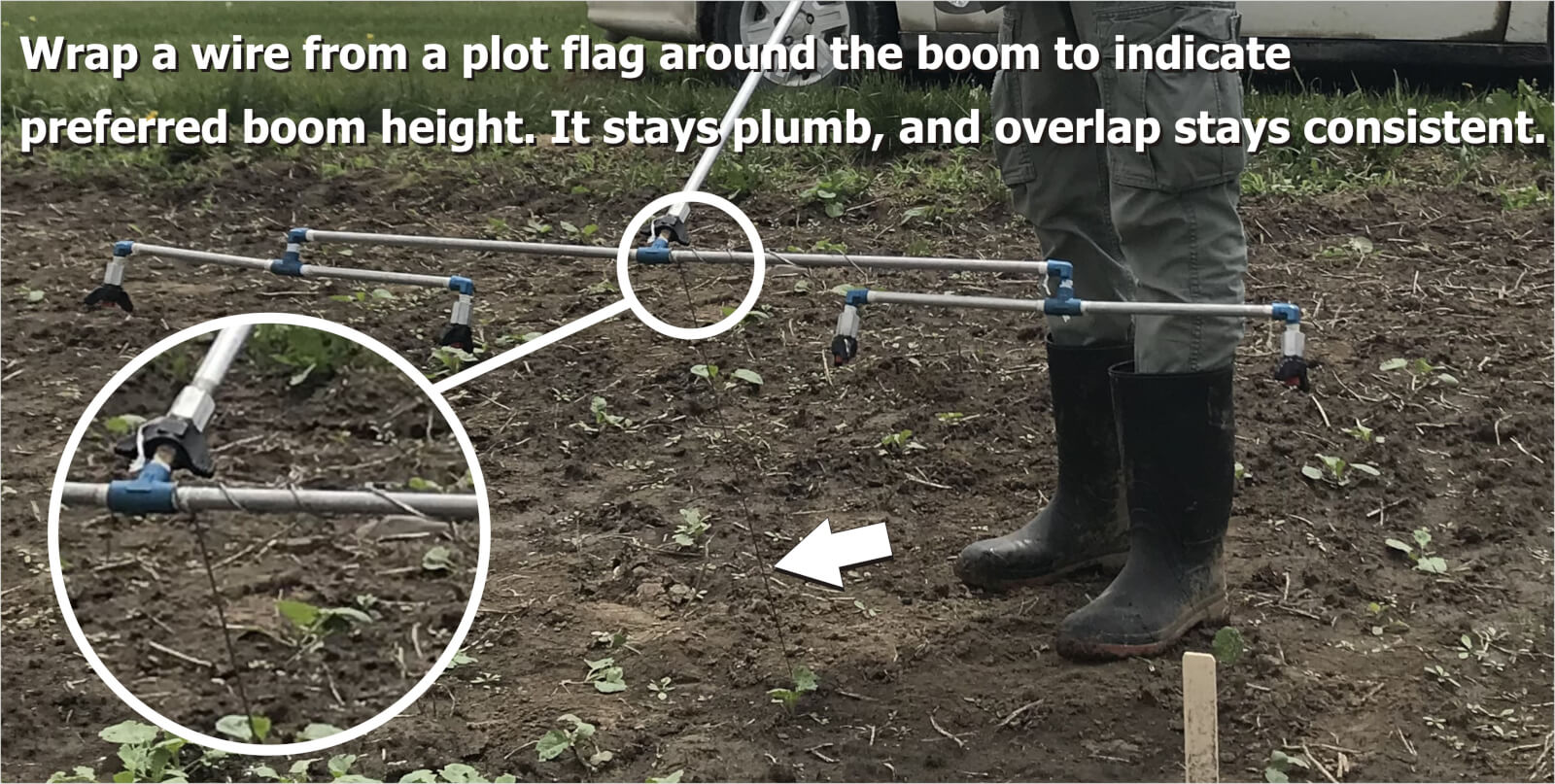 Calibrating a Plot Sprayer for Airblast Crops – Sprayers 101