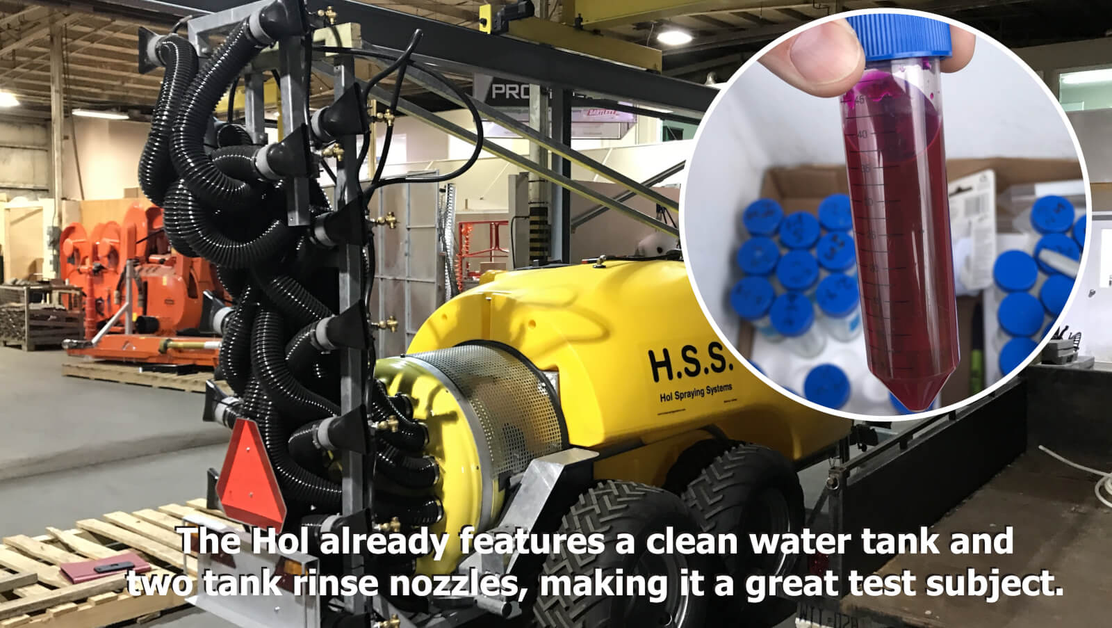 Continuous rinsing for airblast sprayers – Sprayers 101