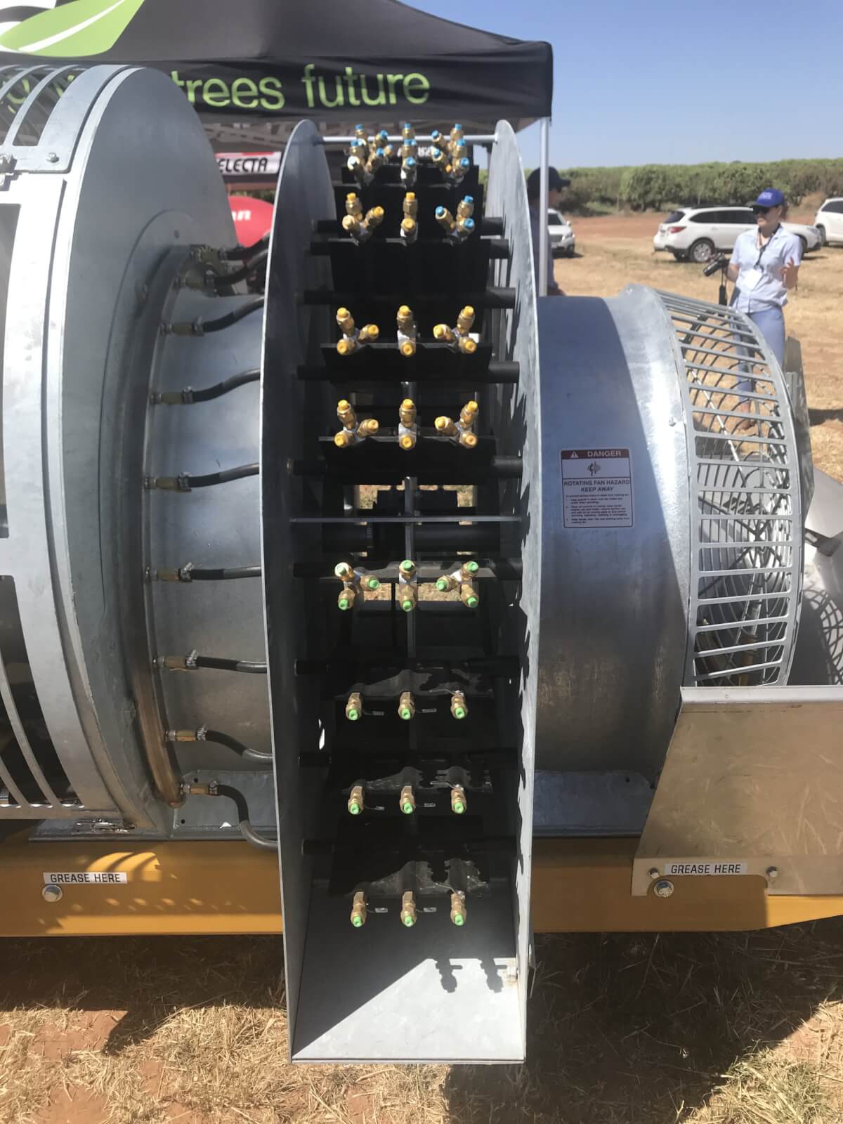 Validate airblast output – nozzle calibration – Sprayers 101