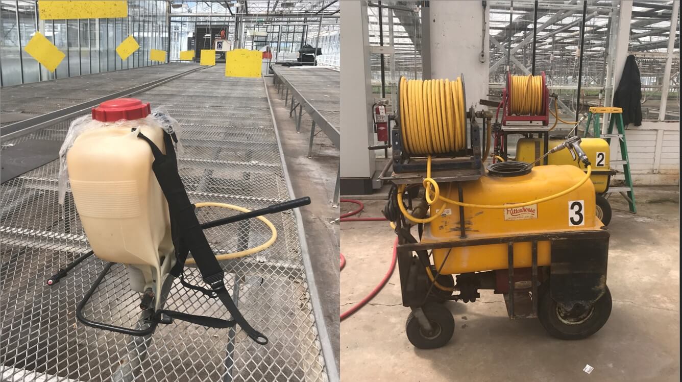 Air-Assisted Spraying in Greenhouse Ornamentals – Sprayers 101